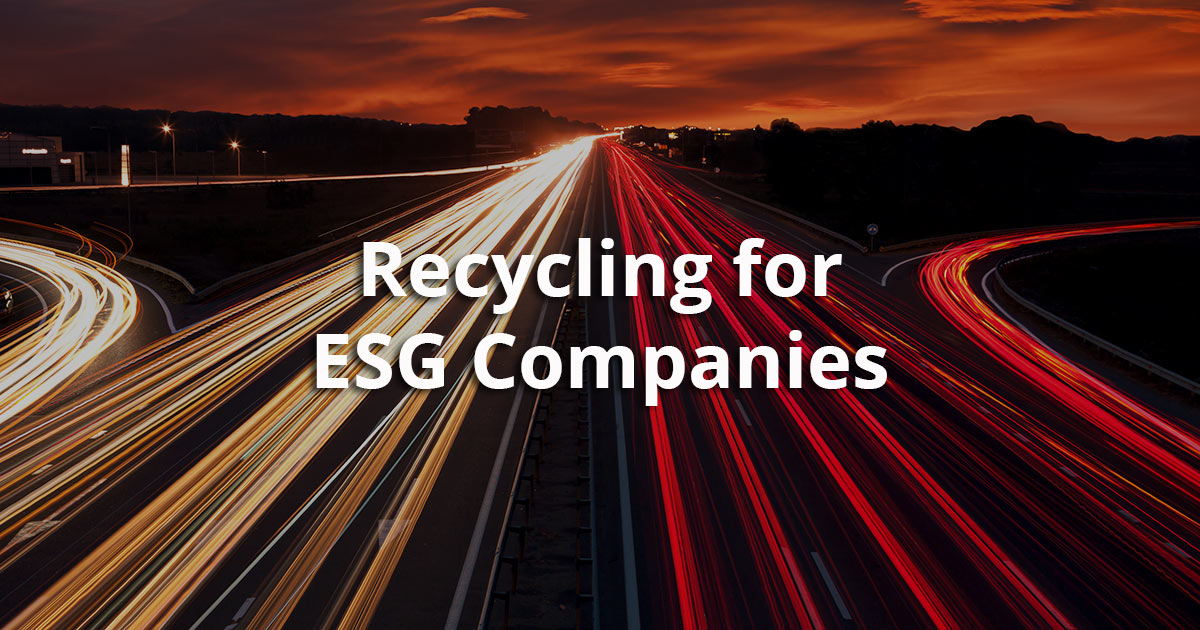 Benefits of Recycling for ESG Companies - Red Fox Resources